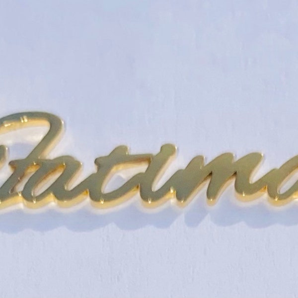 Arabic Name Necklace - Etsy