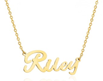 Gold Riley Necklace - Etsy