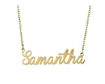 Samantha Gold Necklace - Etsy