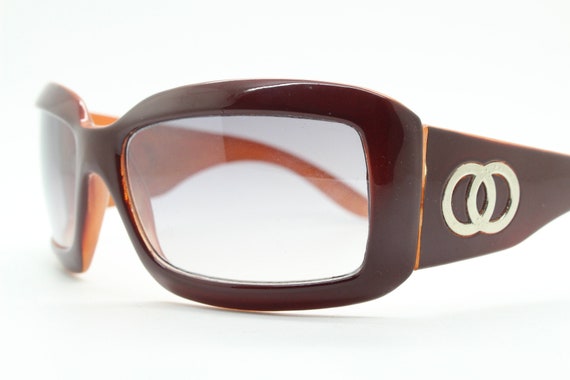 Y2k Vintage Rectangular Wrap Around Bug Eye Sunglasses. - Etsy