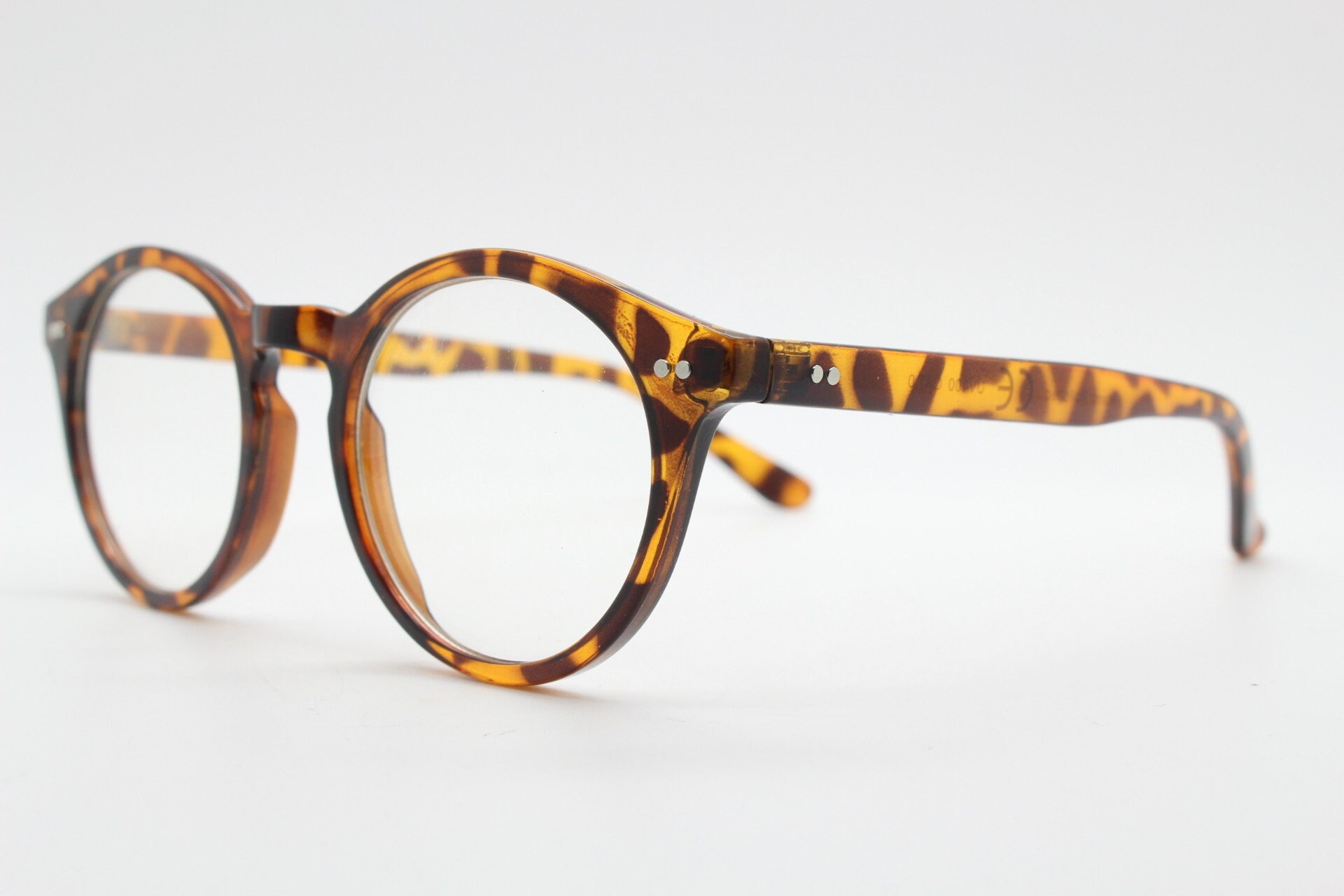 90s Vintage Small Round Glasses. 30s 20s Style Tortoise - Etsy