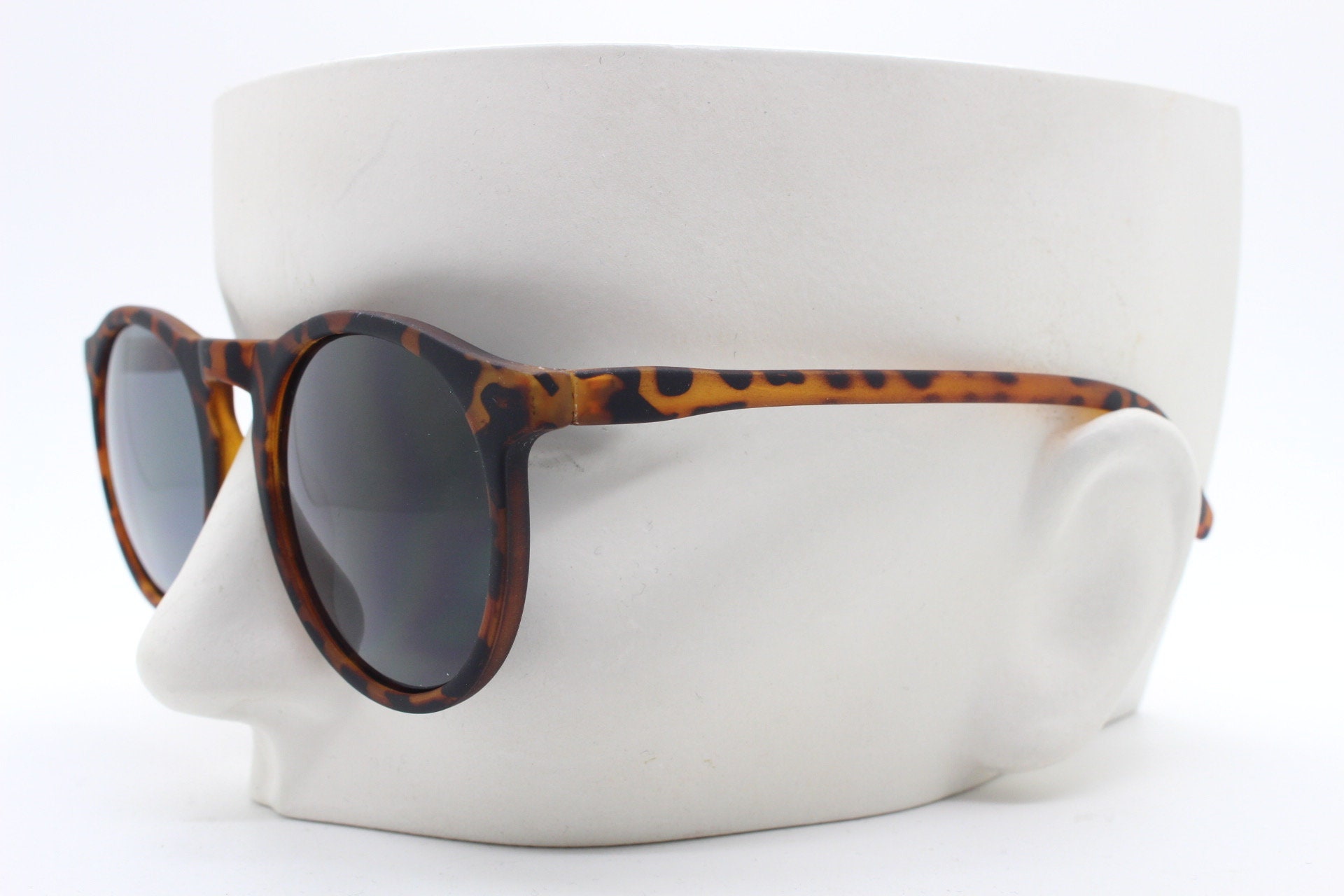 Gafas de sol redondas vintage de los años 90. Clásico marco de | Etsy