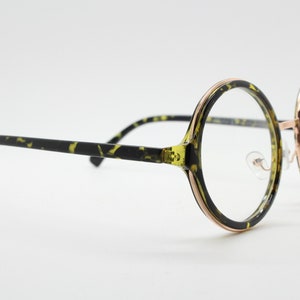 90s Vintage Tortoise Round Glasses. 30s, 20s Style Optical Frames ...