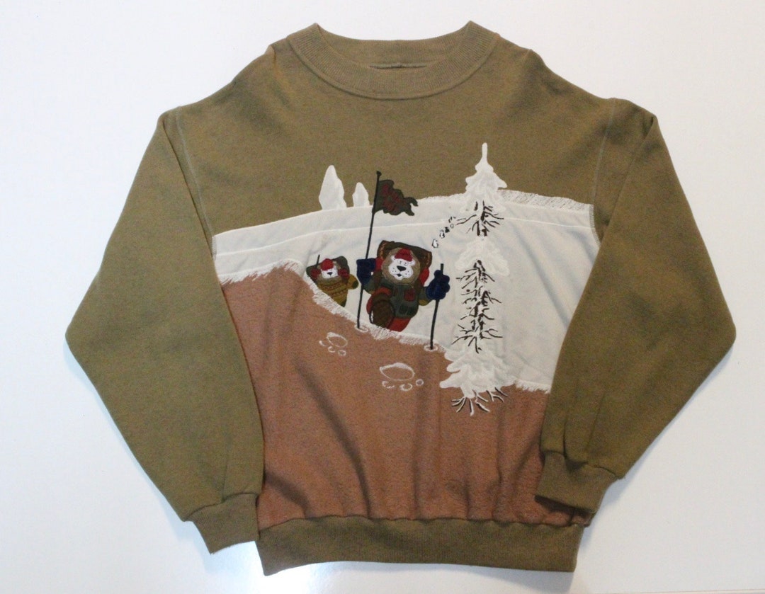 Iceberg 90s Vintage Oversized Jumper Made in Italy. 'sport Ice' Hiking ...