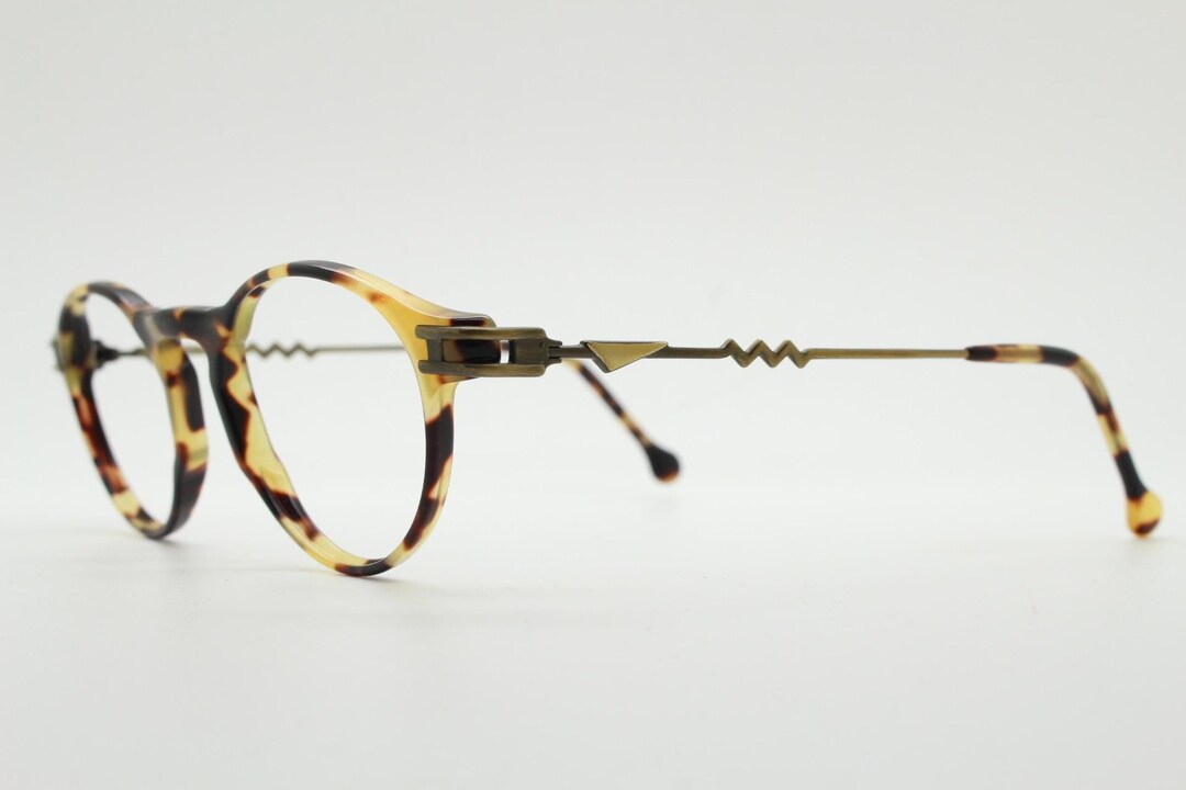 90s Vintage Oval Eye Glasses by No Limits. Honey Tortoise Optical ...