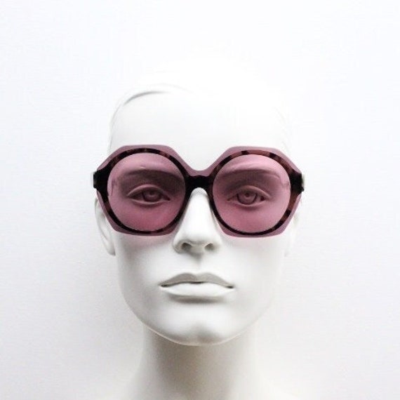 Sunday Somewhere oversized hexagon sunglasses. Womens… - Gem