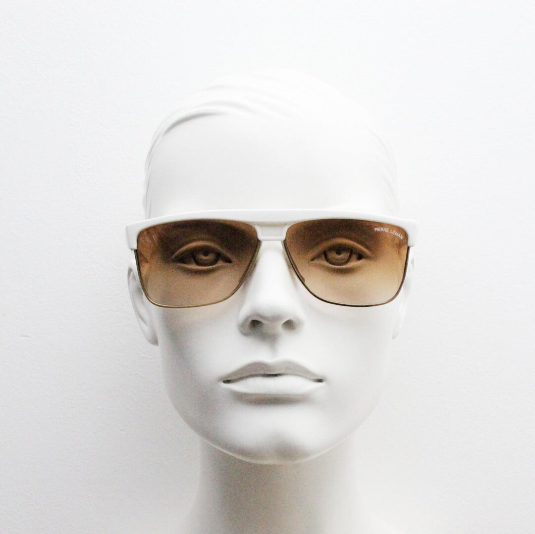 Pierre Leman Paris 80s Vintage Rectangular Sunglasses Made in France ...