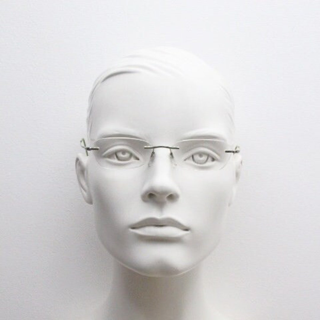 Silhouette Rectangular Frameless Eye Glasses Made in Austria. Minimal ...