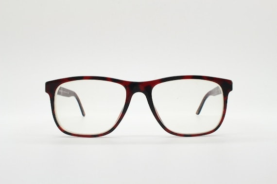 Versace modified wayfarer design eye glasses made in … - Gem