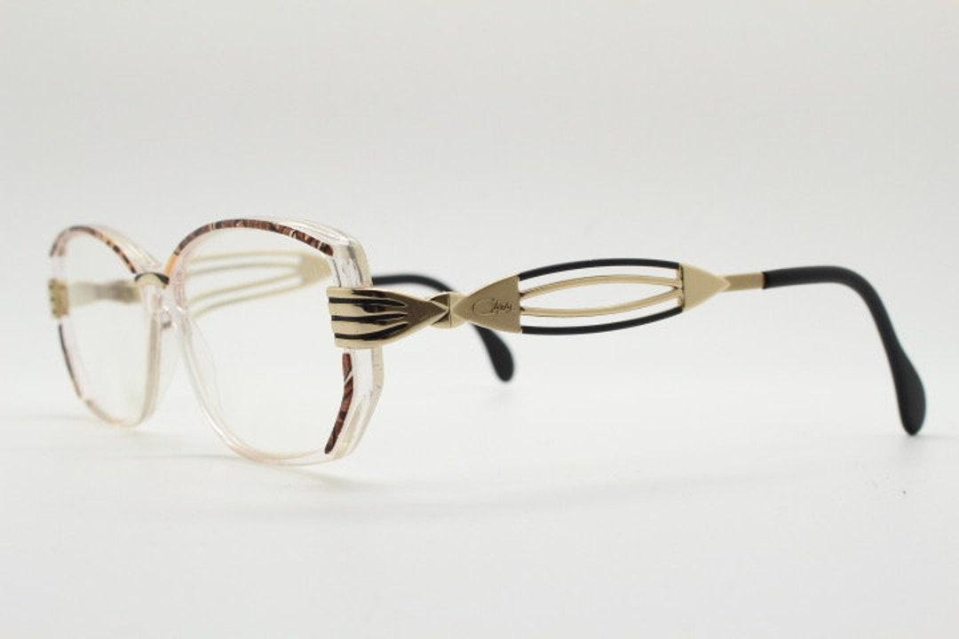 Cazal 90s Vintage Angular Eye Glasses Made in Germany. Low Profile ...
