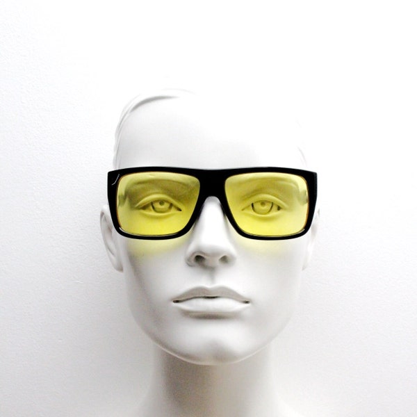 Yellow Lens Aviator - Etsy