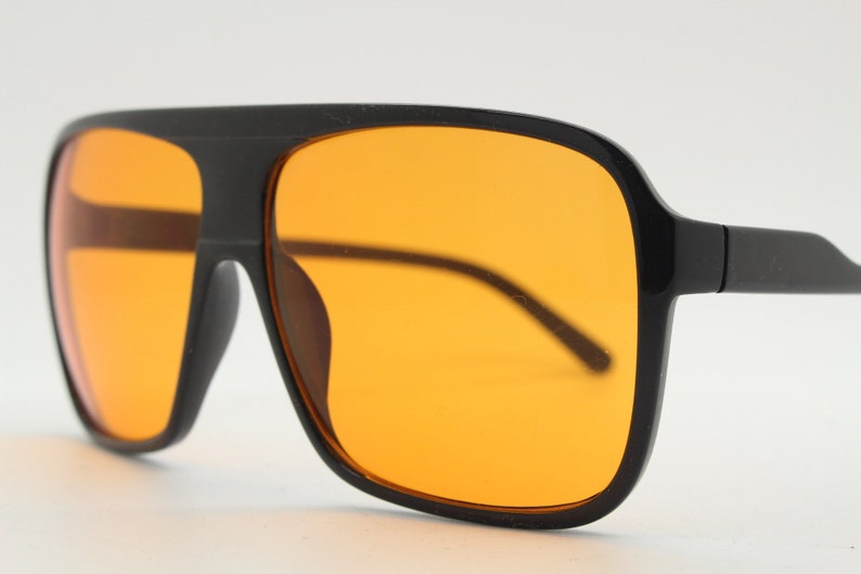 Y2K Vintage Square Aviator Sunglasses. Classic 70s Style - Etsy