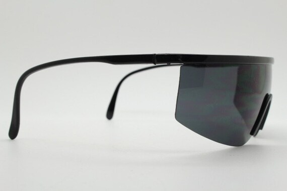 80s vintage visor sports shield sunglasses. Flat top … - Gem