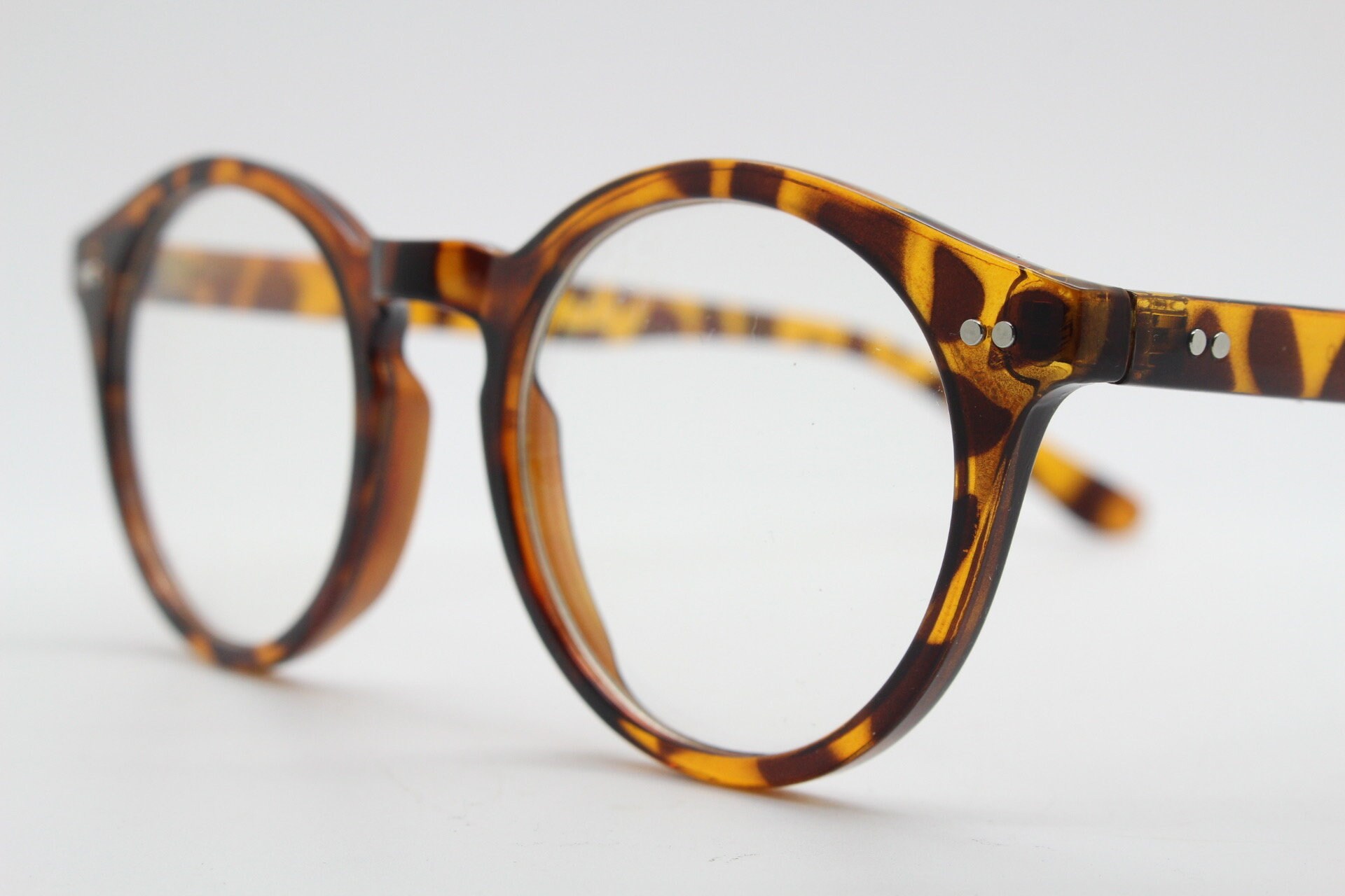 90s Vintage Small Round Glasses. 30s 20s Style Tortoise - Etsy