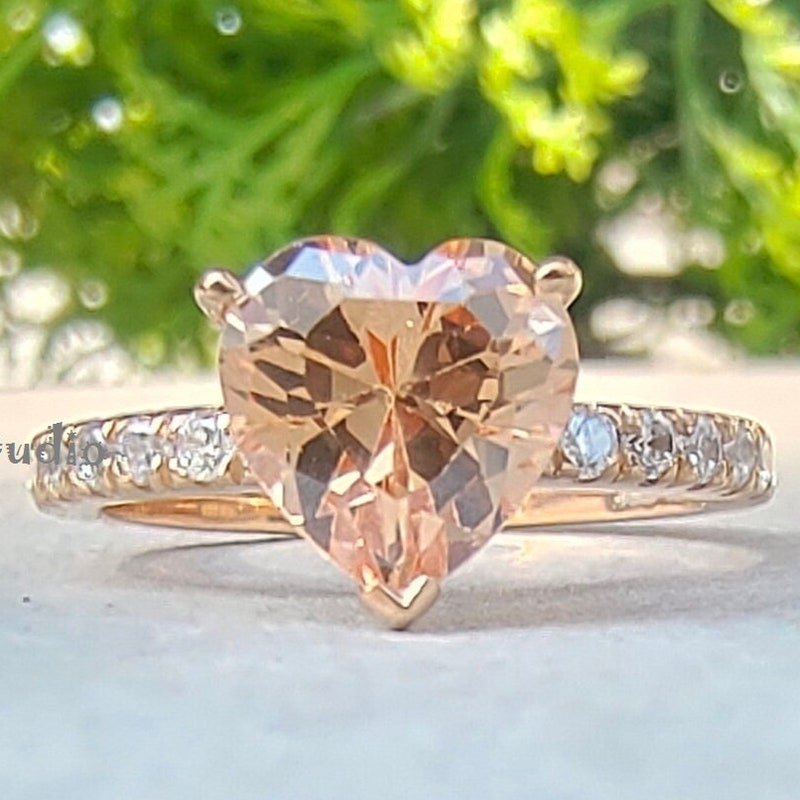 Heart Shape Rings - Etsy