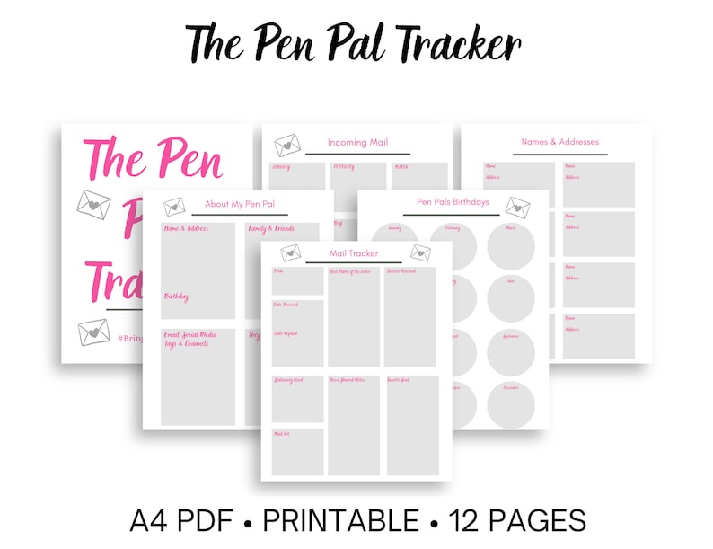The Ultimate Pen Pal Pack - Etsy