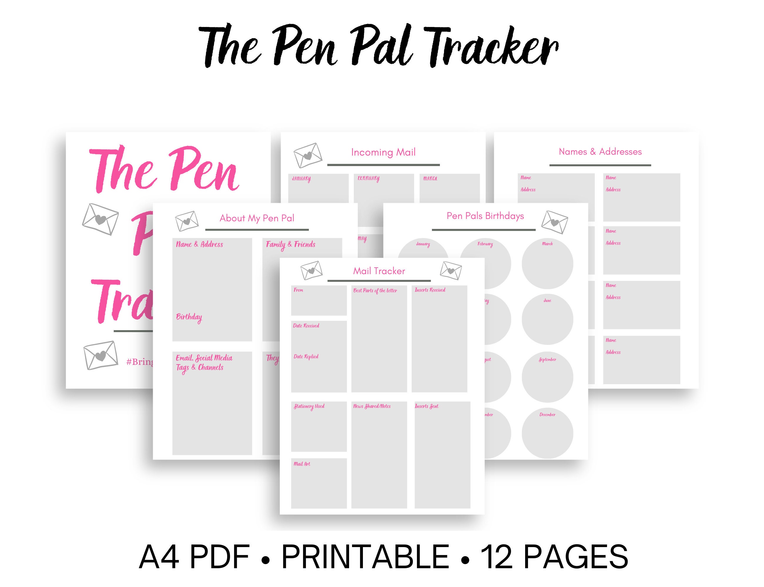 The Ultimate Pen Pal Pack - Etsy