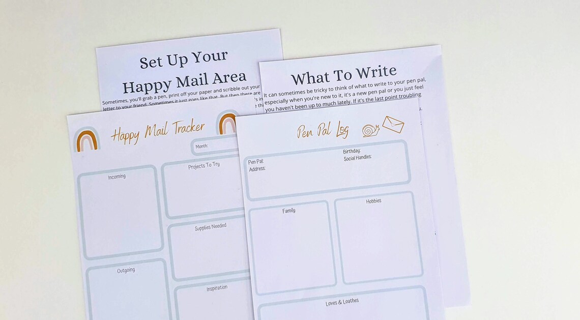 The Pen Pal Pack - Etsy UK