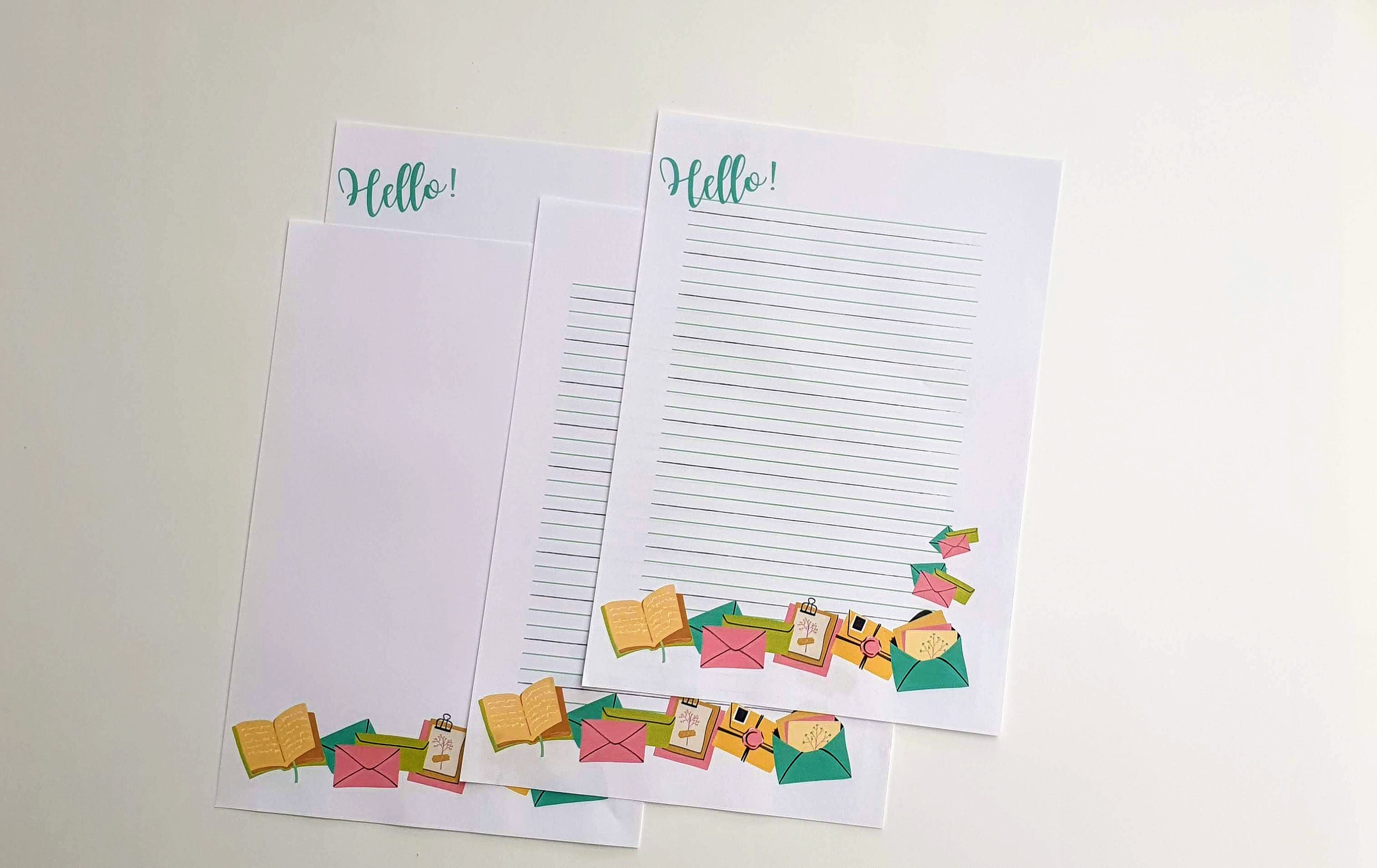 Pen Pal Fun Pack Stationery - Etsy