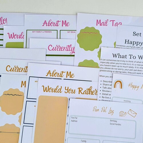 The Pen Pal Pack - Etsy