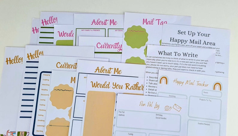 The Pen Pal Pack - Etsy