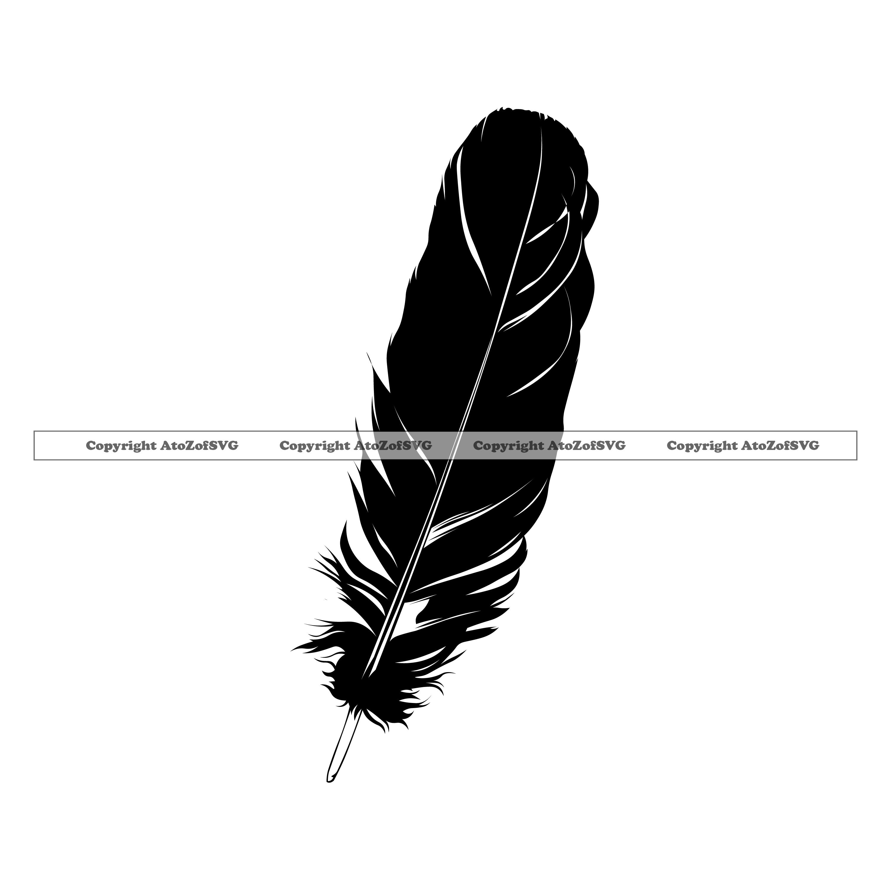 Scrapbooking Papercraft Bird Feather Writing Writer Quill Animal Eagle ...