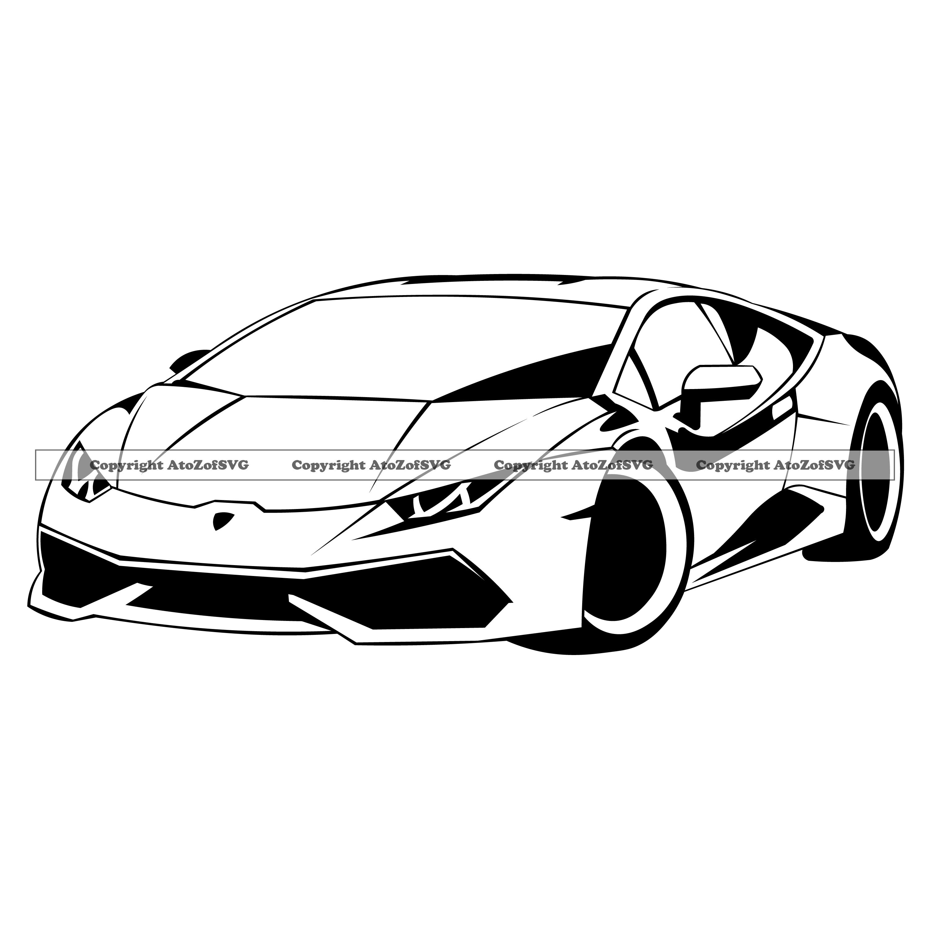 Papercraft Paper, Party & Kids Lamborghini #3 Sports Car Vehicle Luxury ...