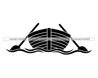 Wooden Row Boat | Etsy