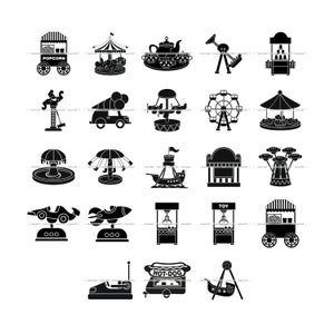 Clip Art & Image Files Papercraft Pirate Ship Fairground Ride Theme ...