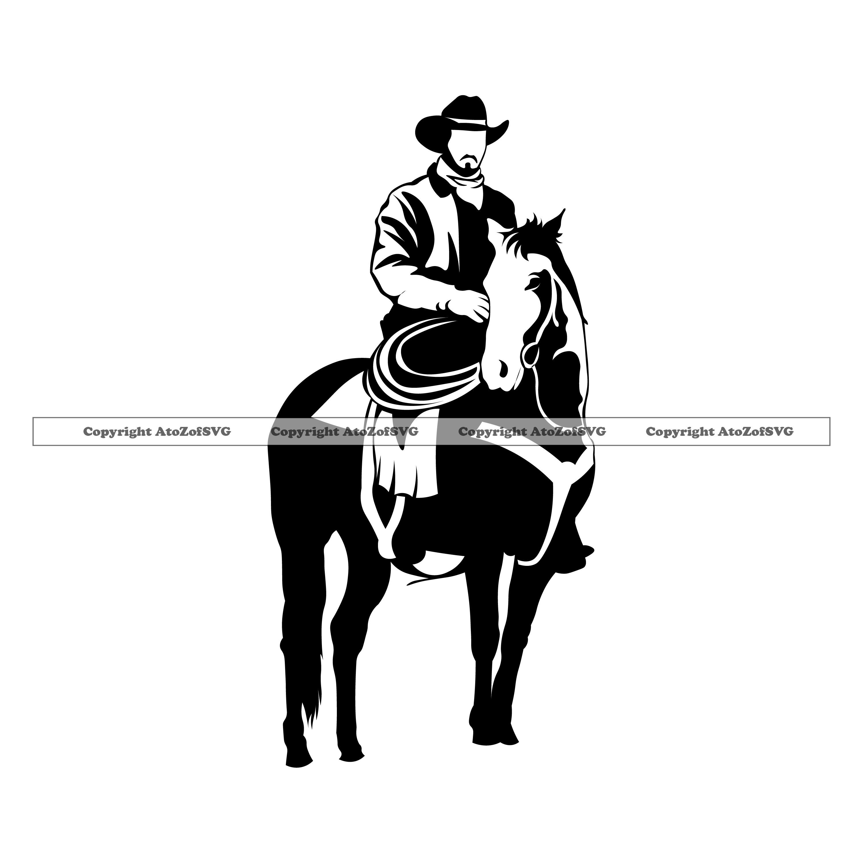 Materials Embellishments Cowboy Horse Lasso Western Country Outlaw ...