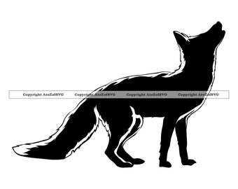 Full Body Fox Svg | Etsy
