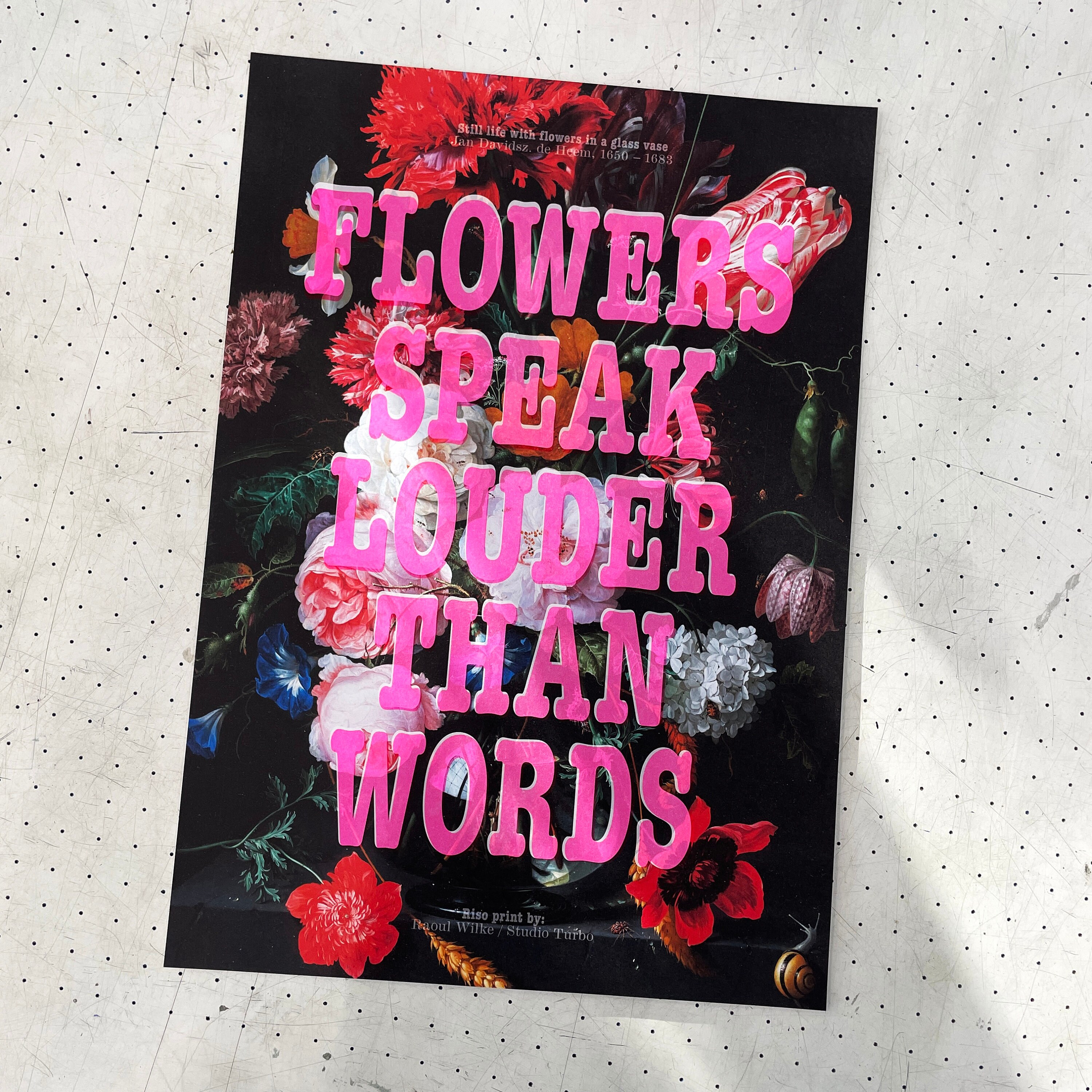 Flowers Speak Louder Than Words - Etsy
