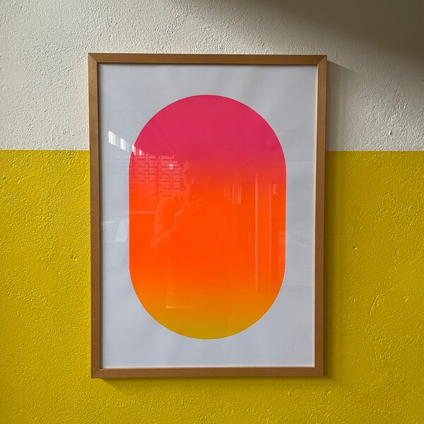 Screenprint Neon - Etsy