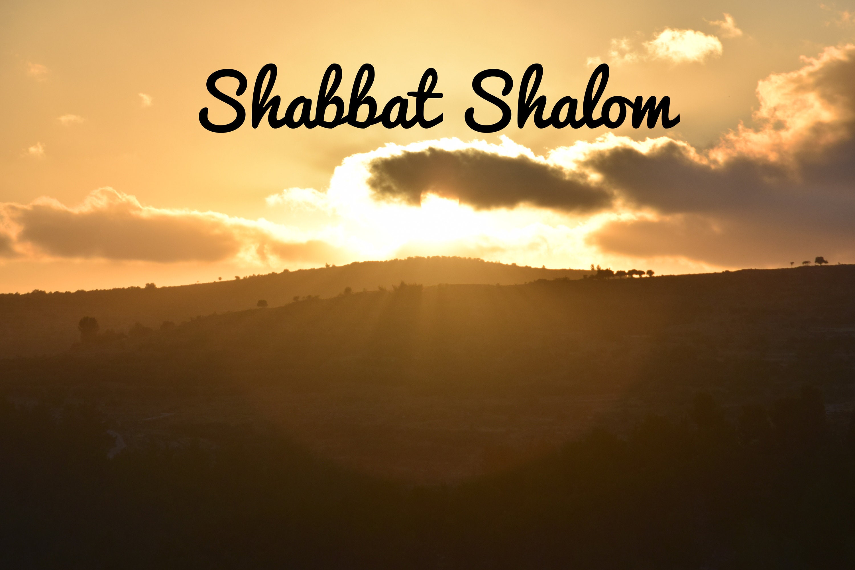 Shabbat Shalom