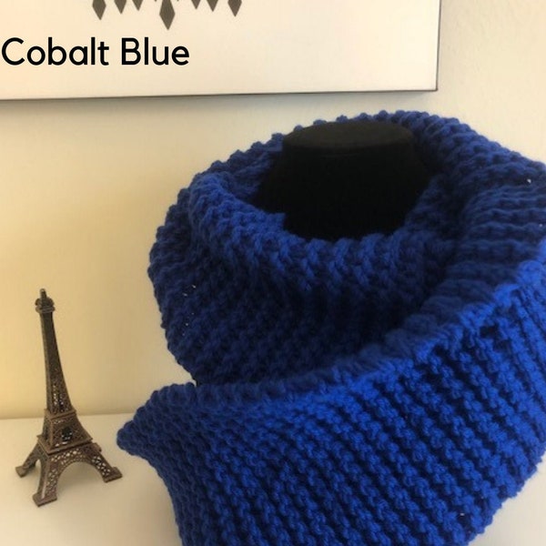 Cobalt Blue Scarf - Etsy