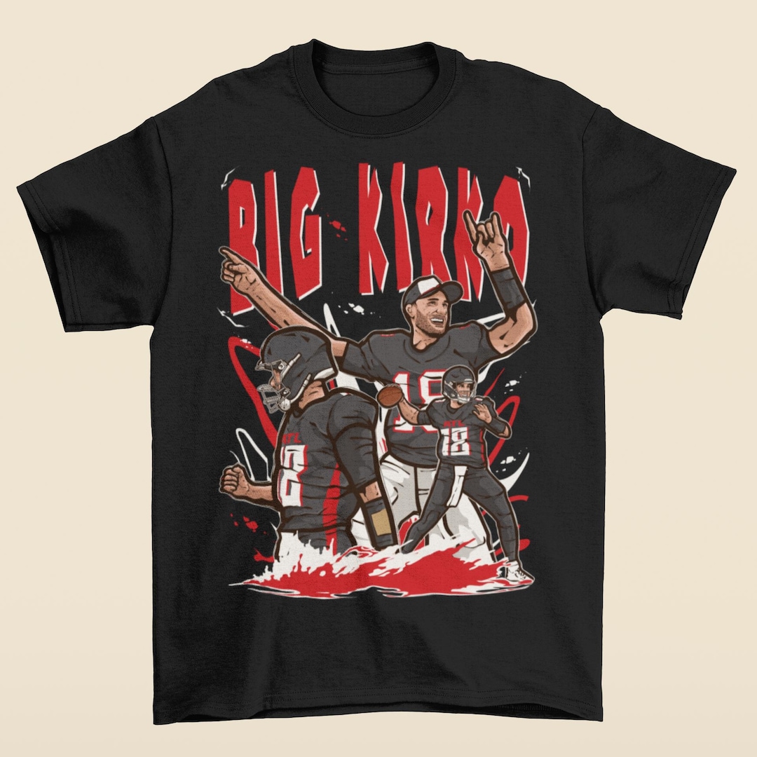 Kirk Cousins “big Kirko” Cartoon Style Atlanta T-shirt - Etsy