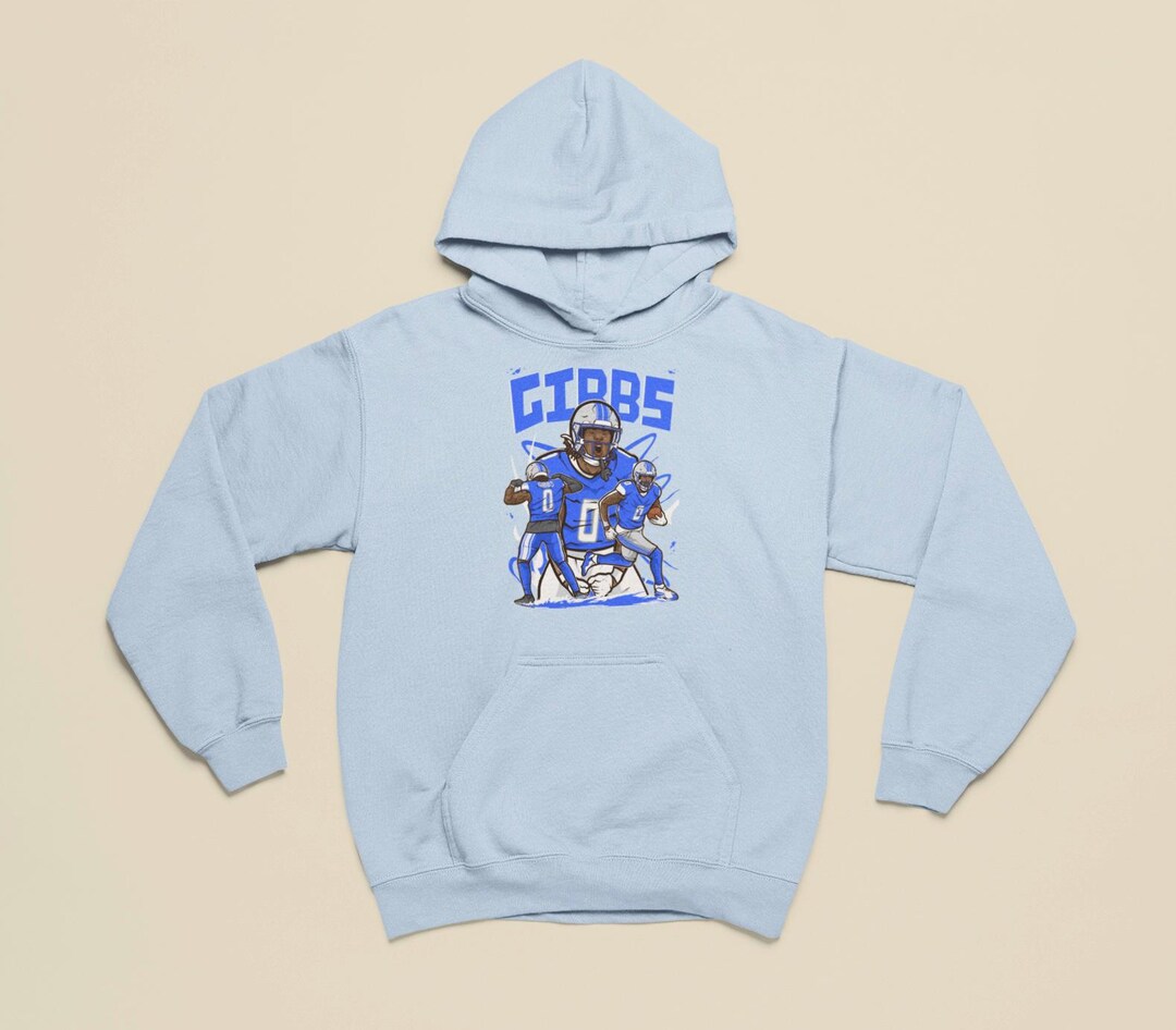 Jahmyr Gibbs Cartoon Style Hoodie - Etsy