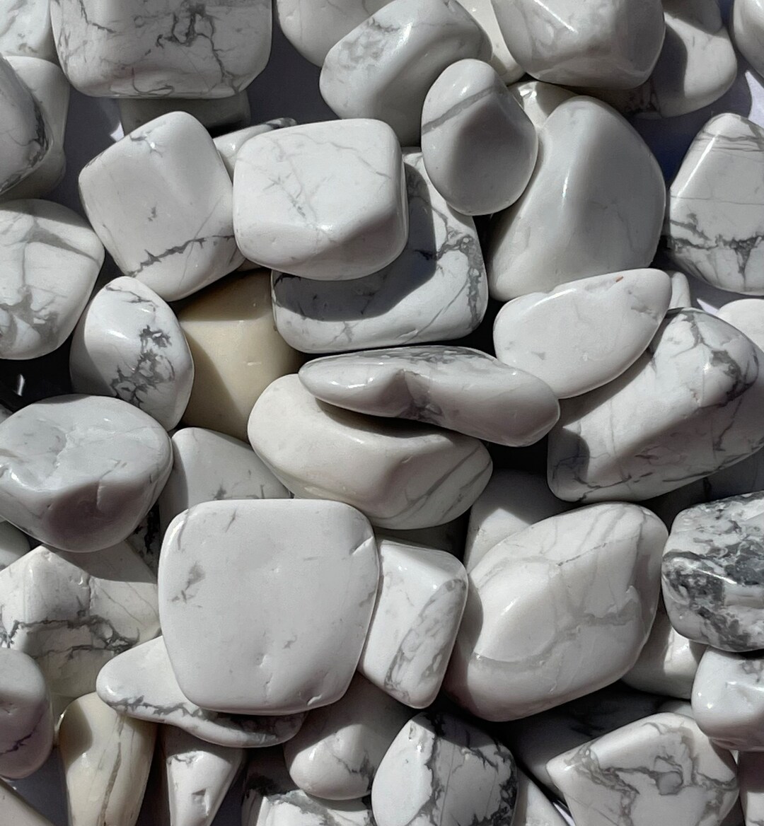 Howlite Crystal Bag - Etsy