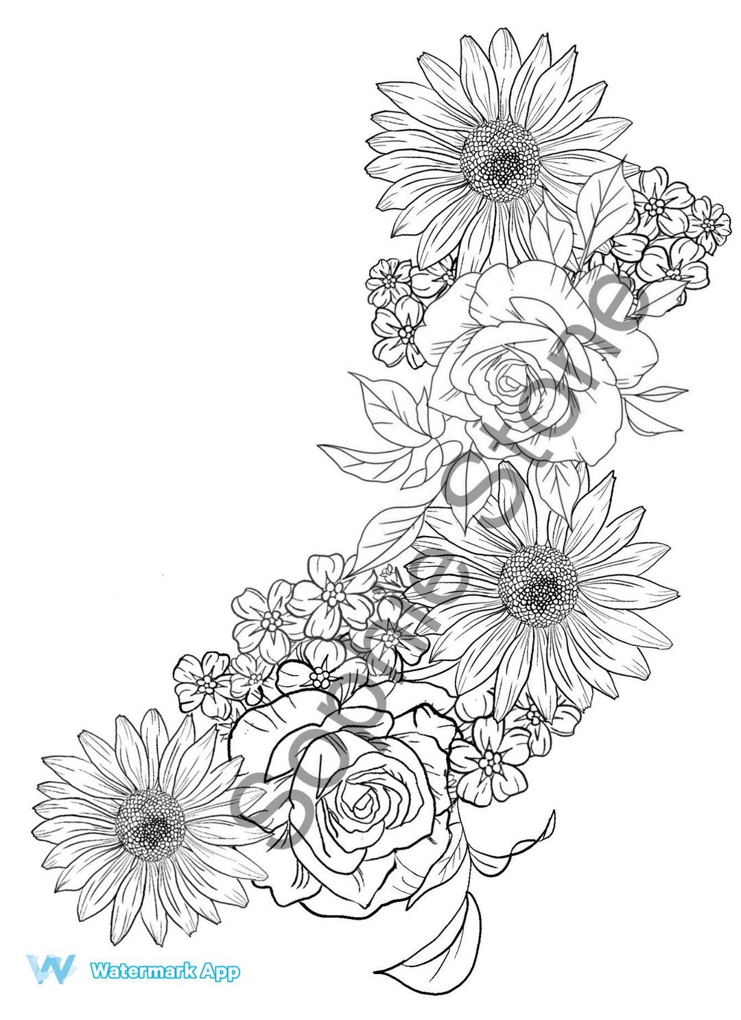 Digital Tattoo Design - Etsy