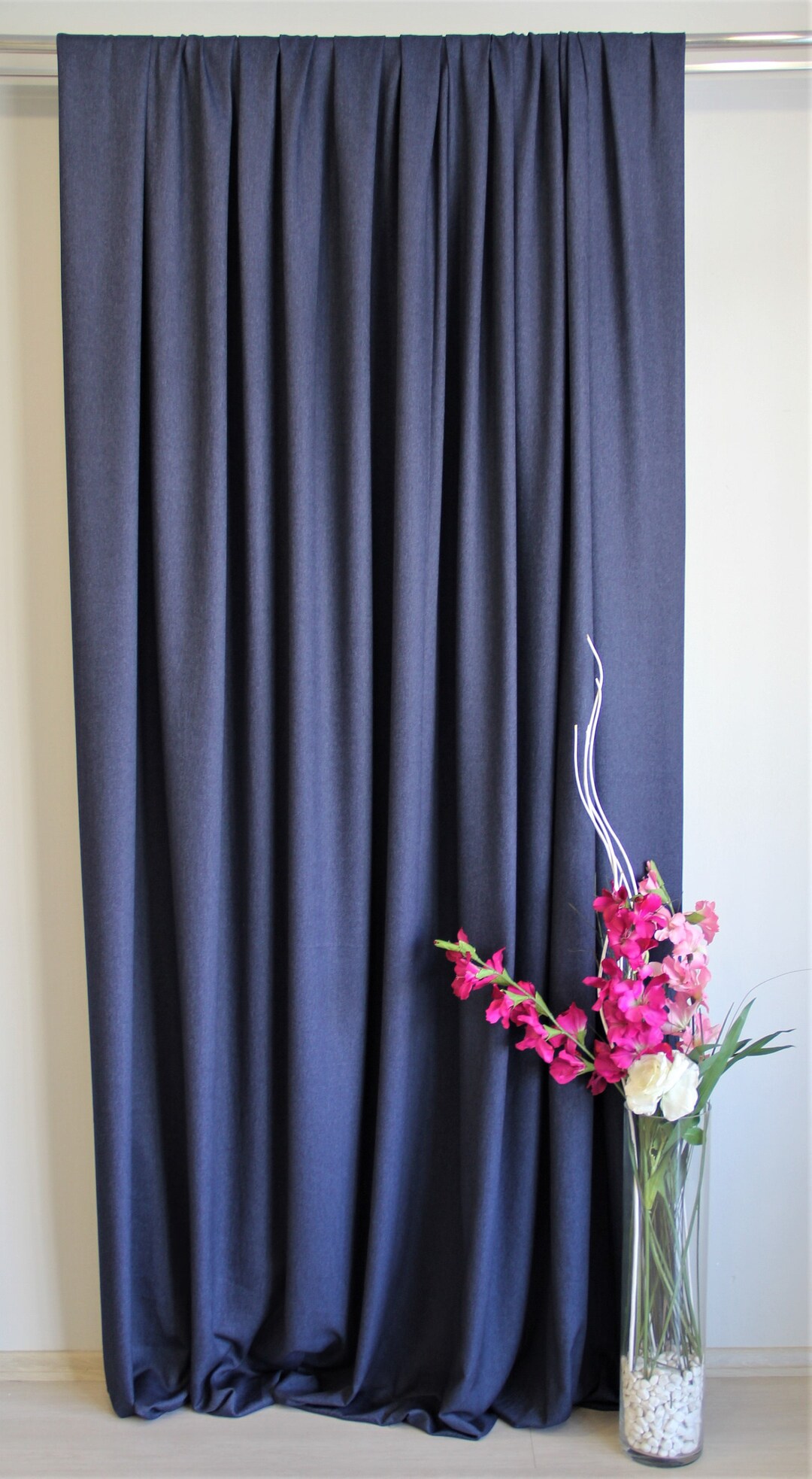 Denim Look Curtain, Drapes Denim Look, Elegant Modern Designs for ...