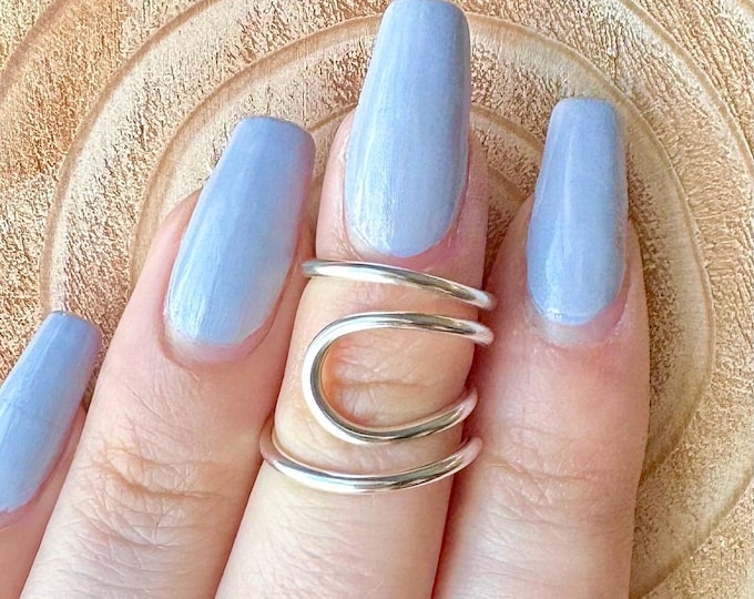 Arthritis Finger Splint Adjustable Sterling Silver 925 or Bronze One ...