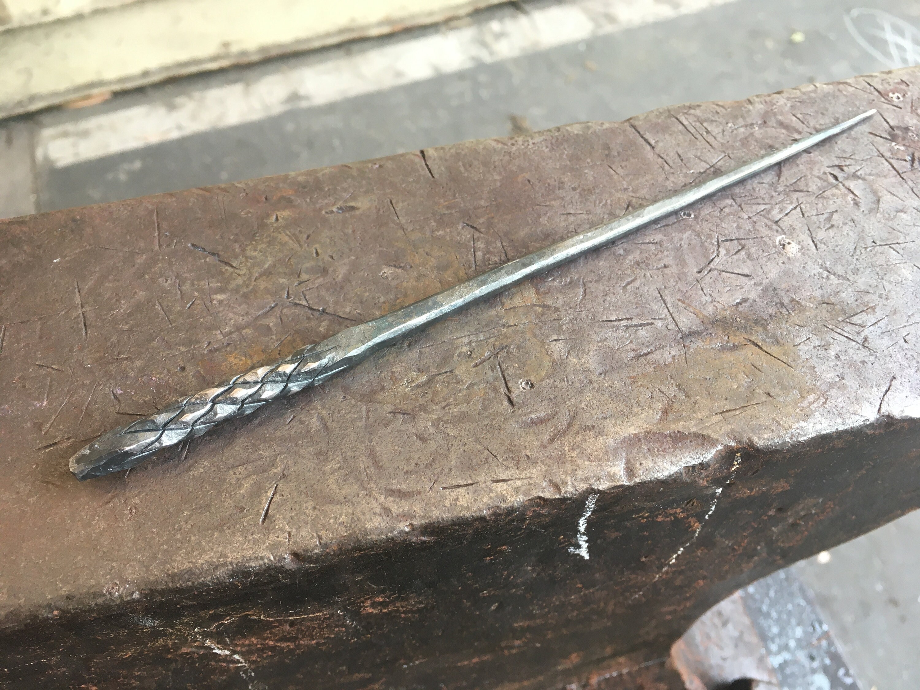 Mini Hand Forged Wand - Etsy