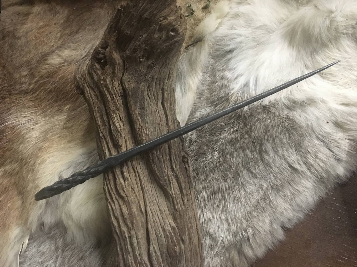 Mini Hand Forged Wand - Etsy