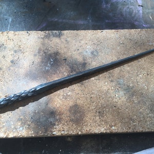 Mini Hand Forged Wand - Etsy