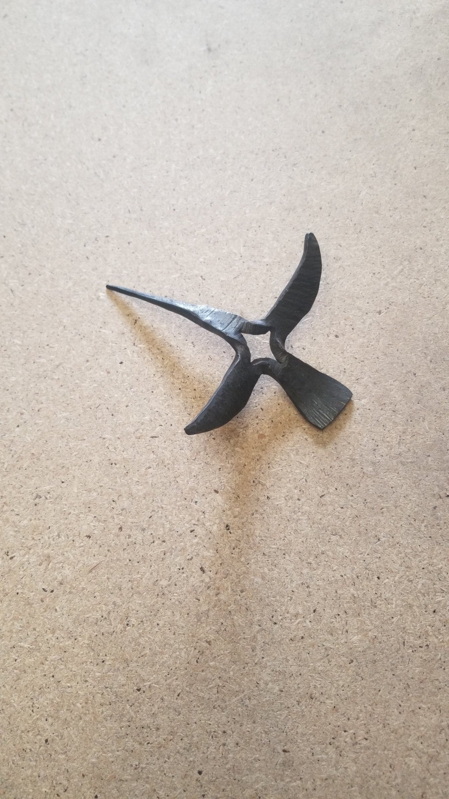 Hand Forged Humming Bird Sculpture - Etsy