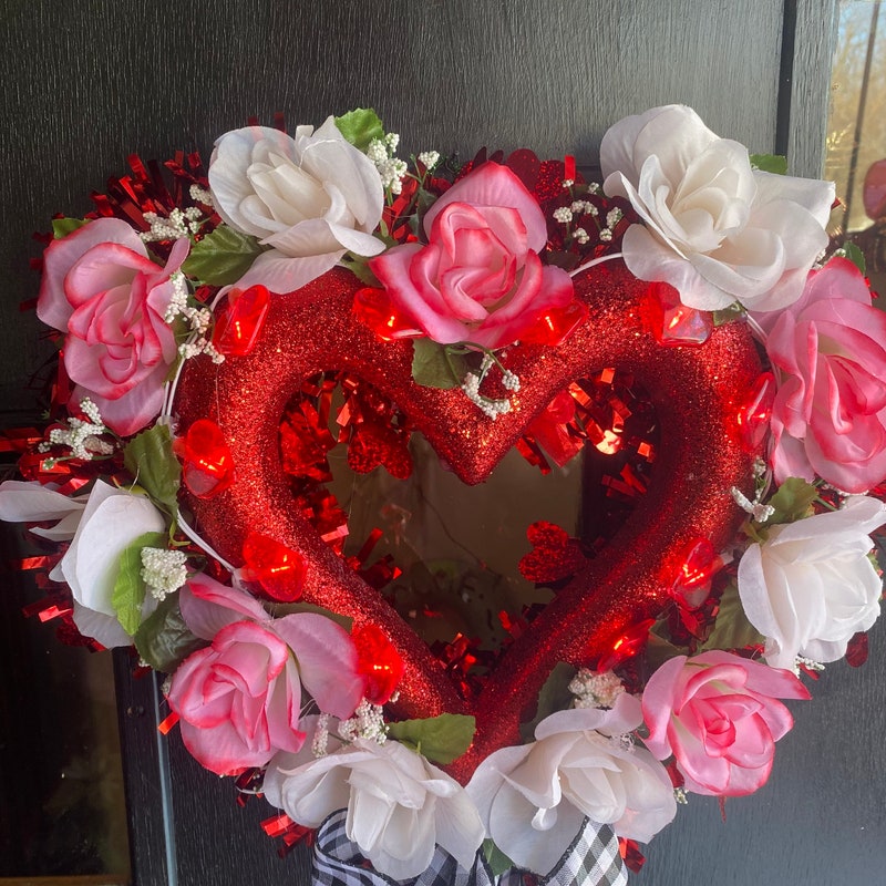 Heart Wreath - Etsy