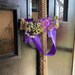 Cross Shaped Wreath Wrapped With Braided Rope and Draped With - Etsy