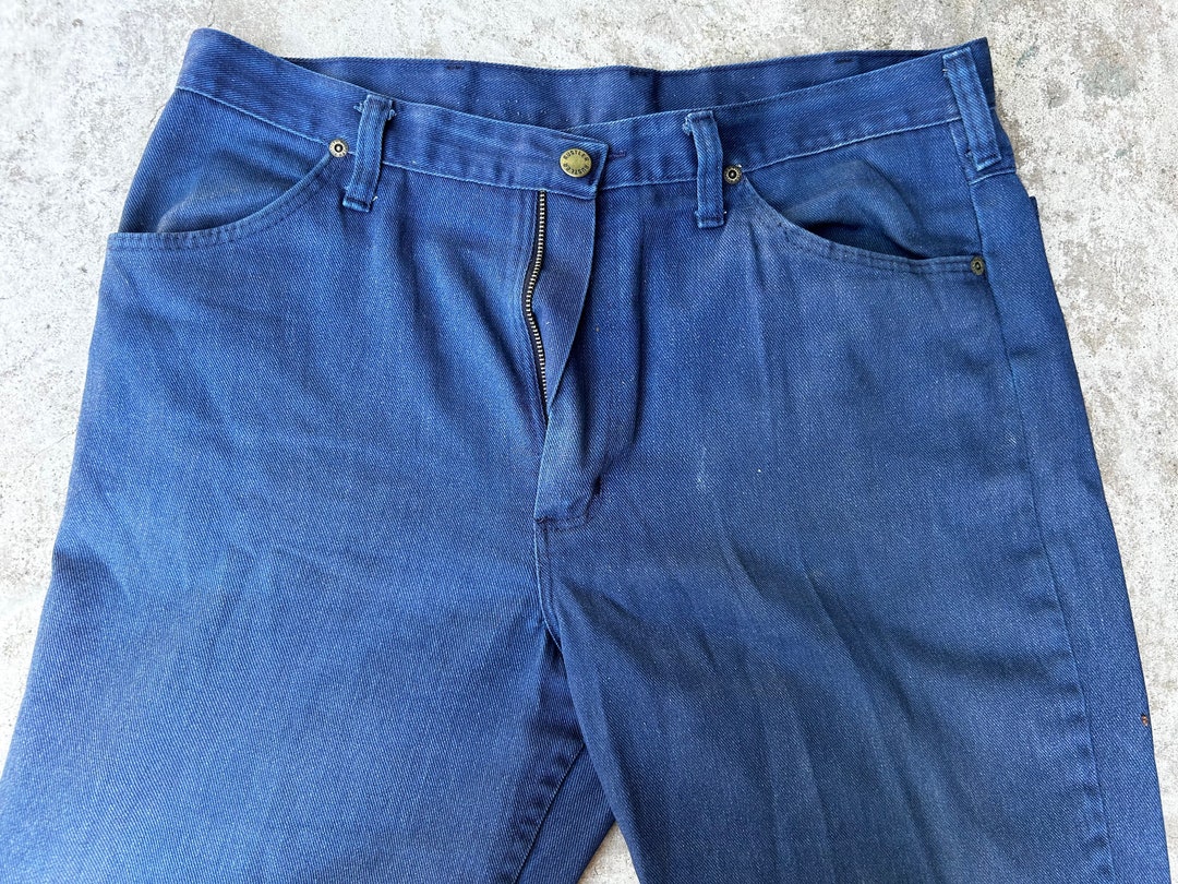 Vintage Rustler Wide Leg / Bootcut 36/32 - Etsy