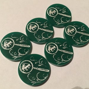 Eldritch Horror Clue Tokens, Original Game and Expansions, Dual Sided ...