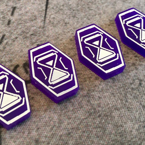 Unofficial ISS Vanguard Command Tokens Double Sided Fan - Etsy